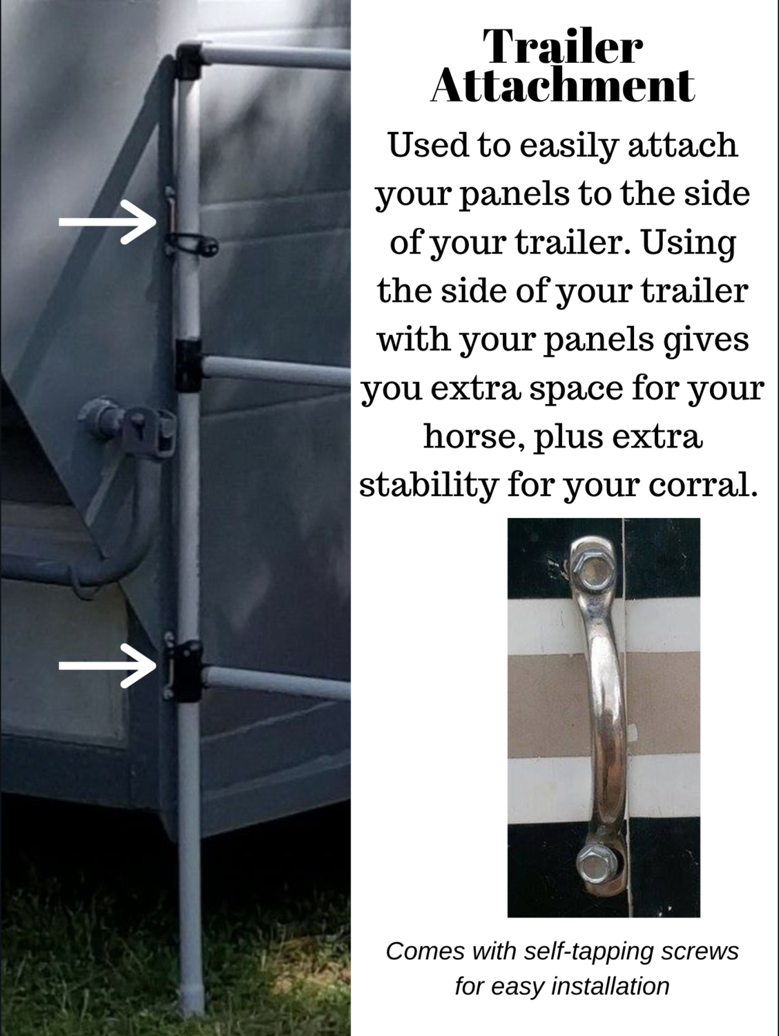 Trailer Attachment – Camp Corrals