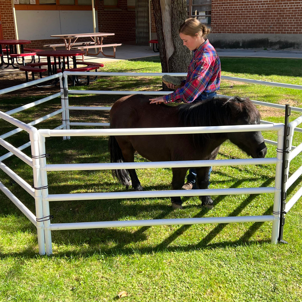 DIY Modular Kit: Mini/Goat Corral (6 Panels; 4 Rails) – Camp Corrals